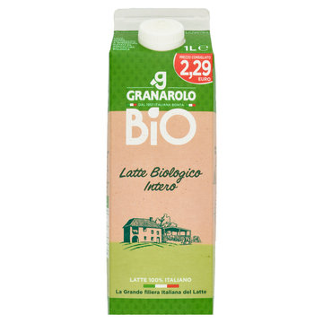 Granarolo Bio Latte Biologico Intero 1 L